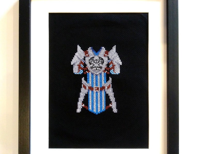 Dragon Age Grey Warden Armor Cross Stitch Pattern - Etsy