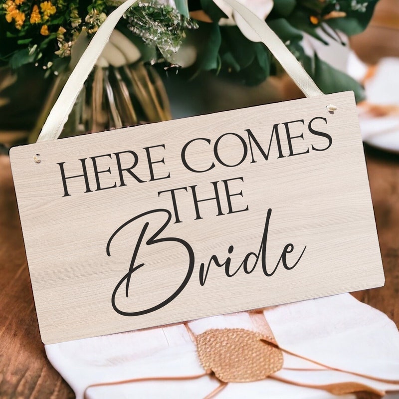 Here Comes the Bride - Etsy UK