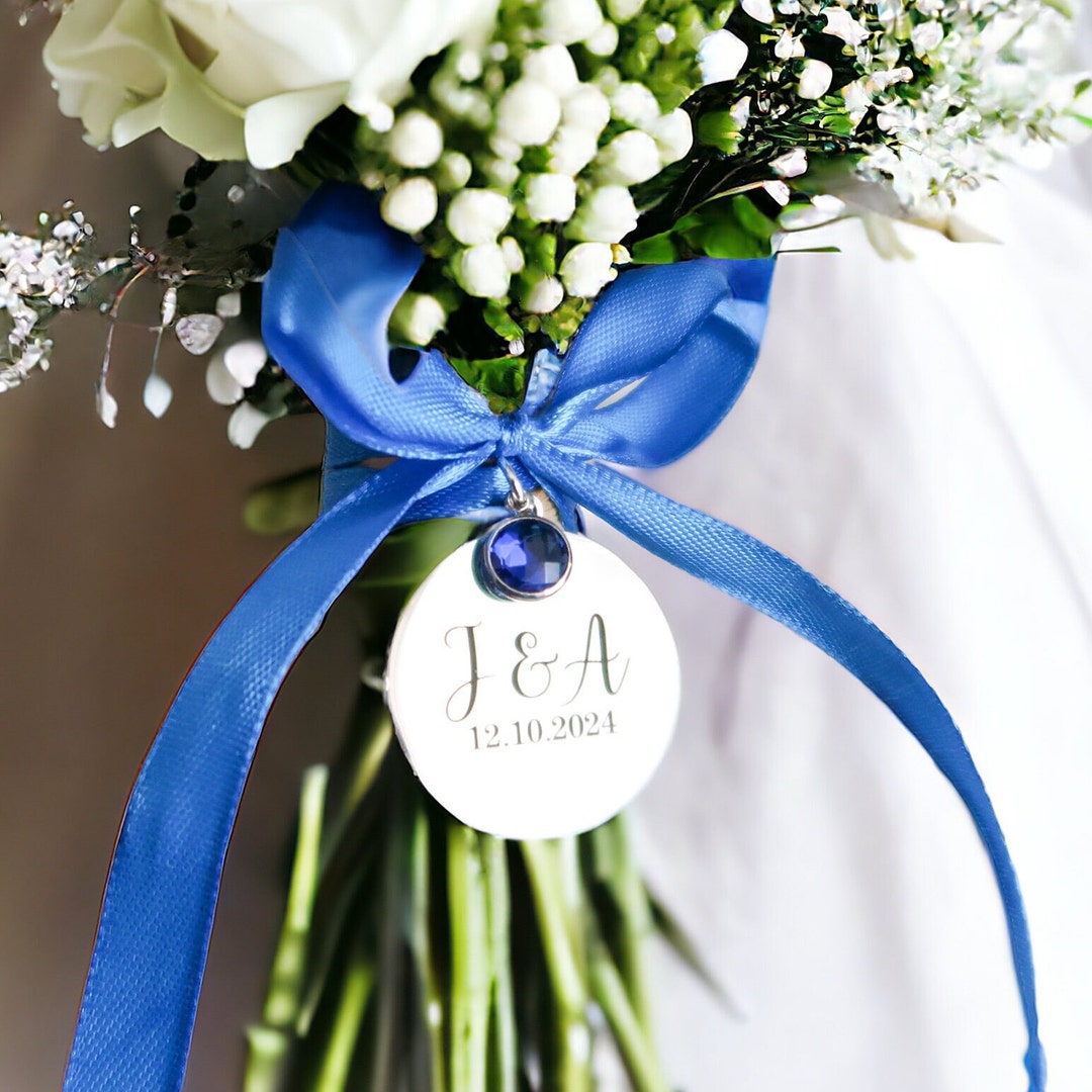 Something Blue for Bride - Wedding Charm Gown - Etsy