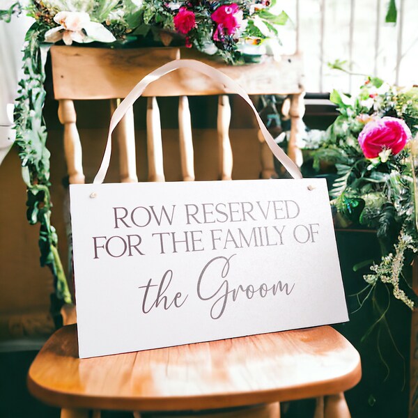 Reserved Row Brides Family - Etsy