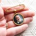 Groom Gift: Custom Photo Lapel Pin - Wedding Boutonniere Charm - Etsy