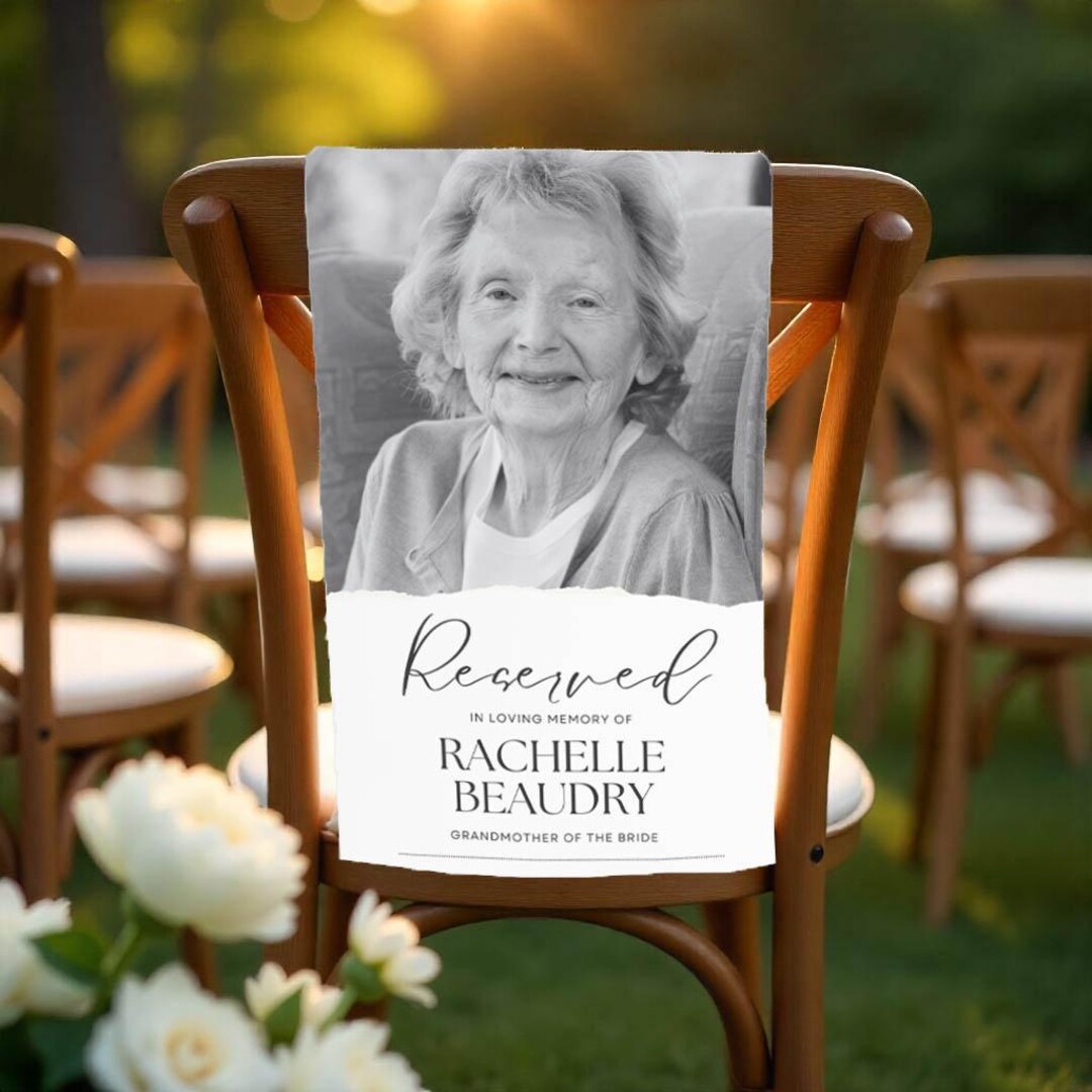 In Loving Memory Sign - Minimalist Wedding Memorial Sign - Until We ...