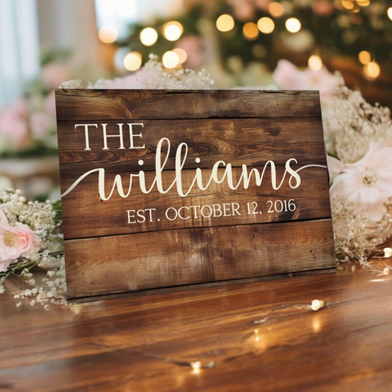 Rustic Wooden Sign - Etsy