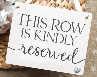 Seat Reservation Tag Wedding Reserved Chair Tag Wedding Chair Tag ...