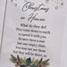 Christmas in Heaven Print, Printable PDF Poem You Print and Frame ...