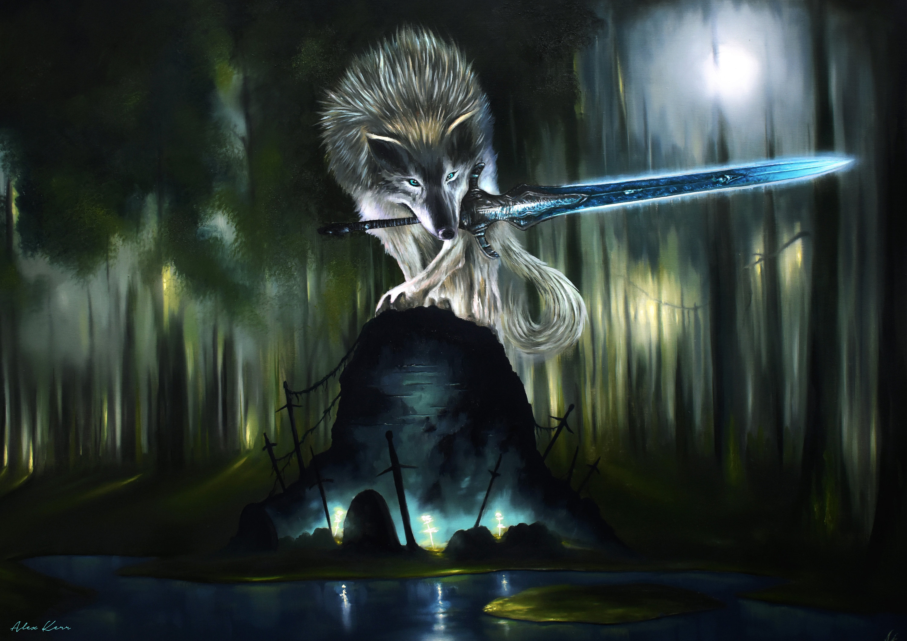 Dark Souls Sif Fan Art