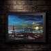 Red Rocket Art Print Sunset Post-apocalyptic Game - Etsy