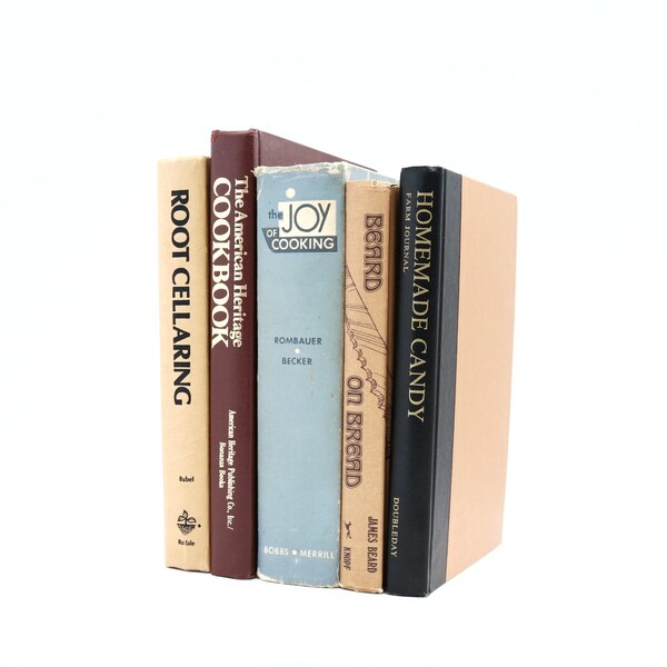 Vintage Cookbook Set - Etsy