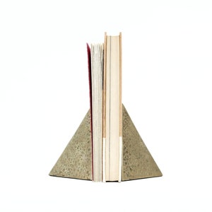 Brass Pyramid Bookends, Vintage Pyramid Decor, Egyptian Travel Decor ...