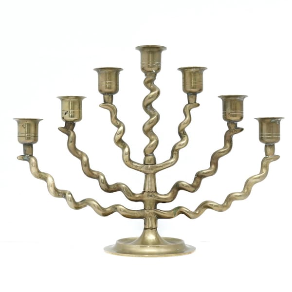 7 Arm Candle Holder - Etsy