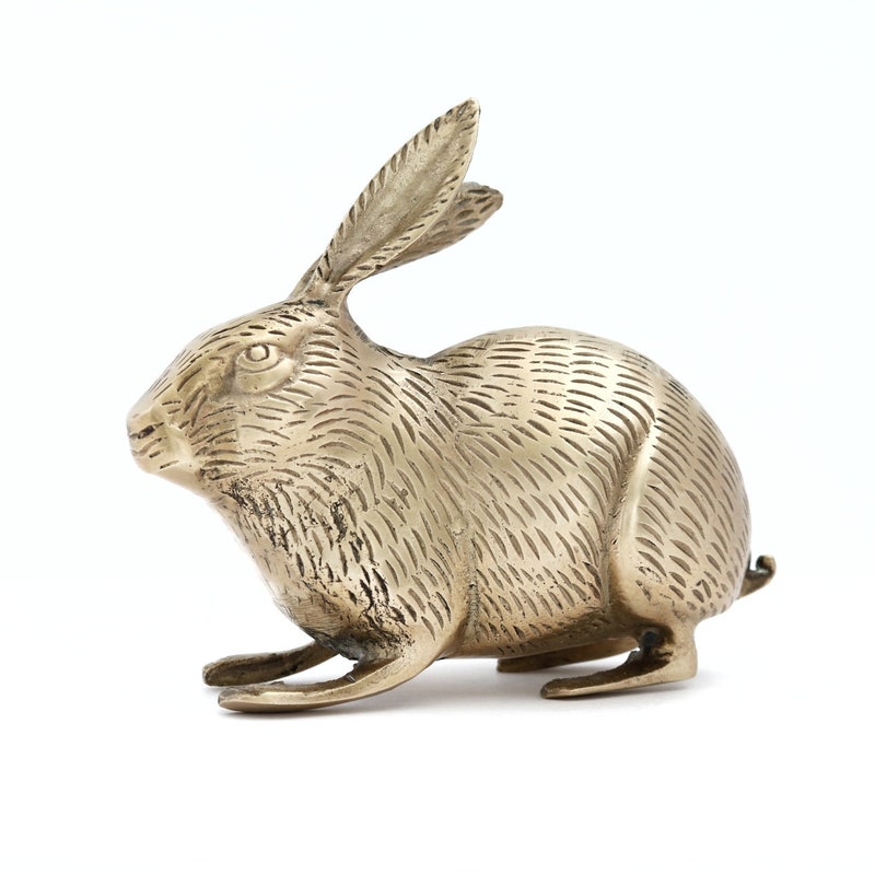 Brass Rabbit - Etsy
