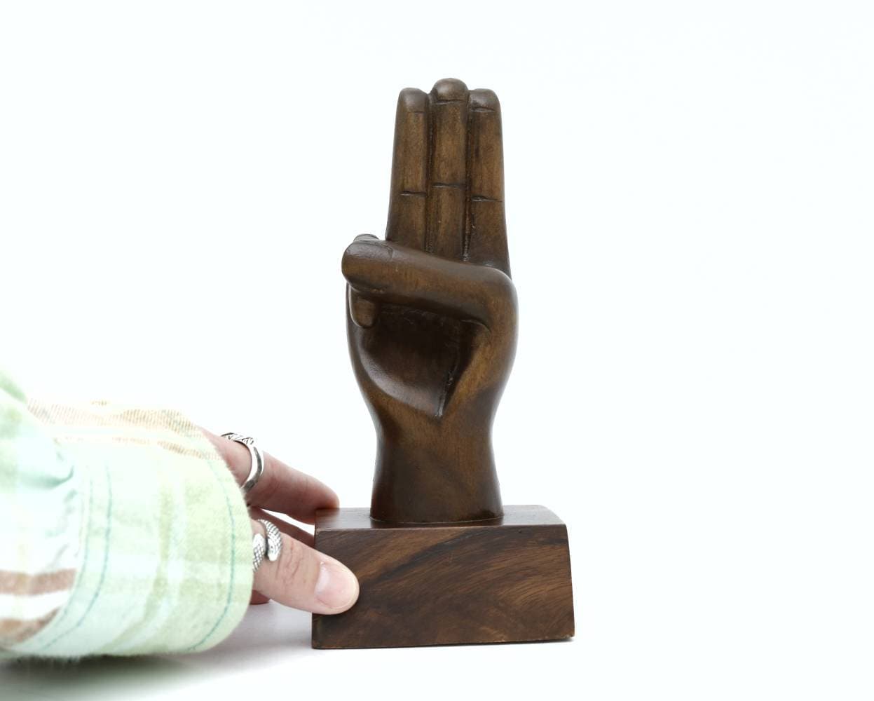 Boy Scout Honor Hand Symbol