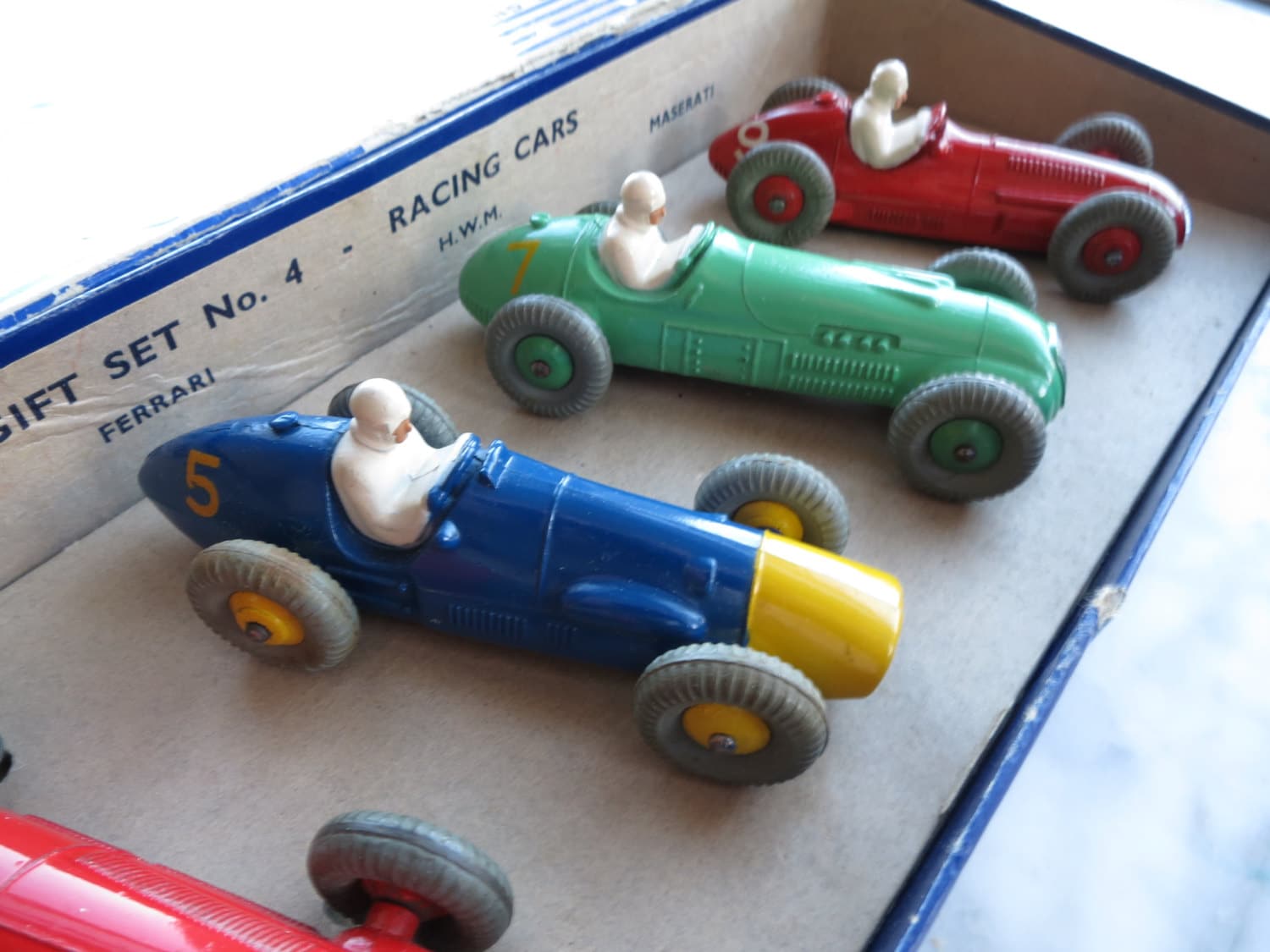 Original DINKY TOYS Set No4 RACING Cars Circa 1953/4 - Etsy