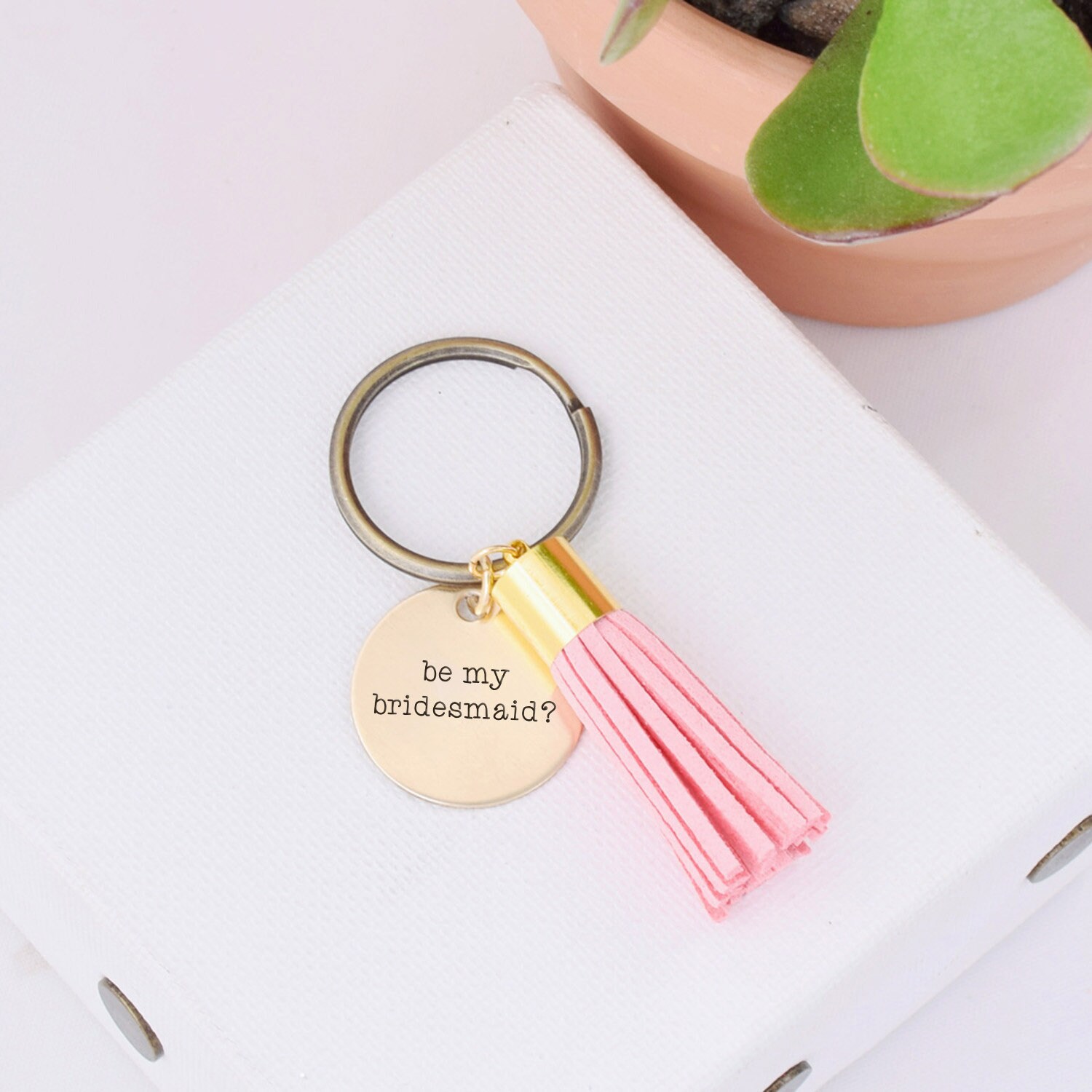 Set of 5 personalized acrylic tassel key chains- custom name key chains ...