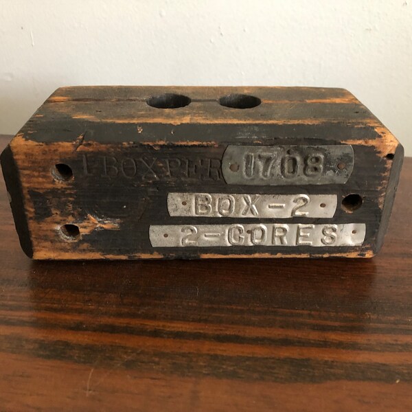 Wood Foundry Mold - Etsy