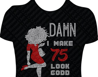 75th Birthday Shirt - Etsy