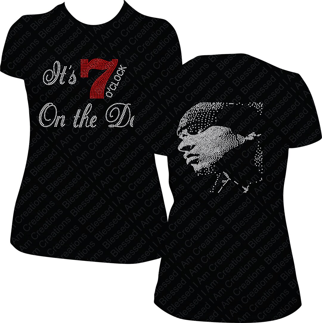 Rhinestone Usher Concert Shirt: 'it's 7 O'clock' Bling Tee - Etsy