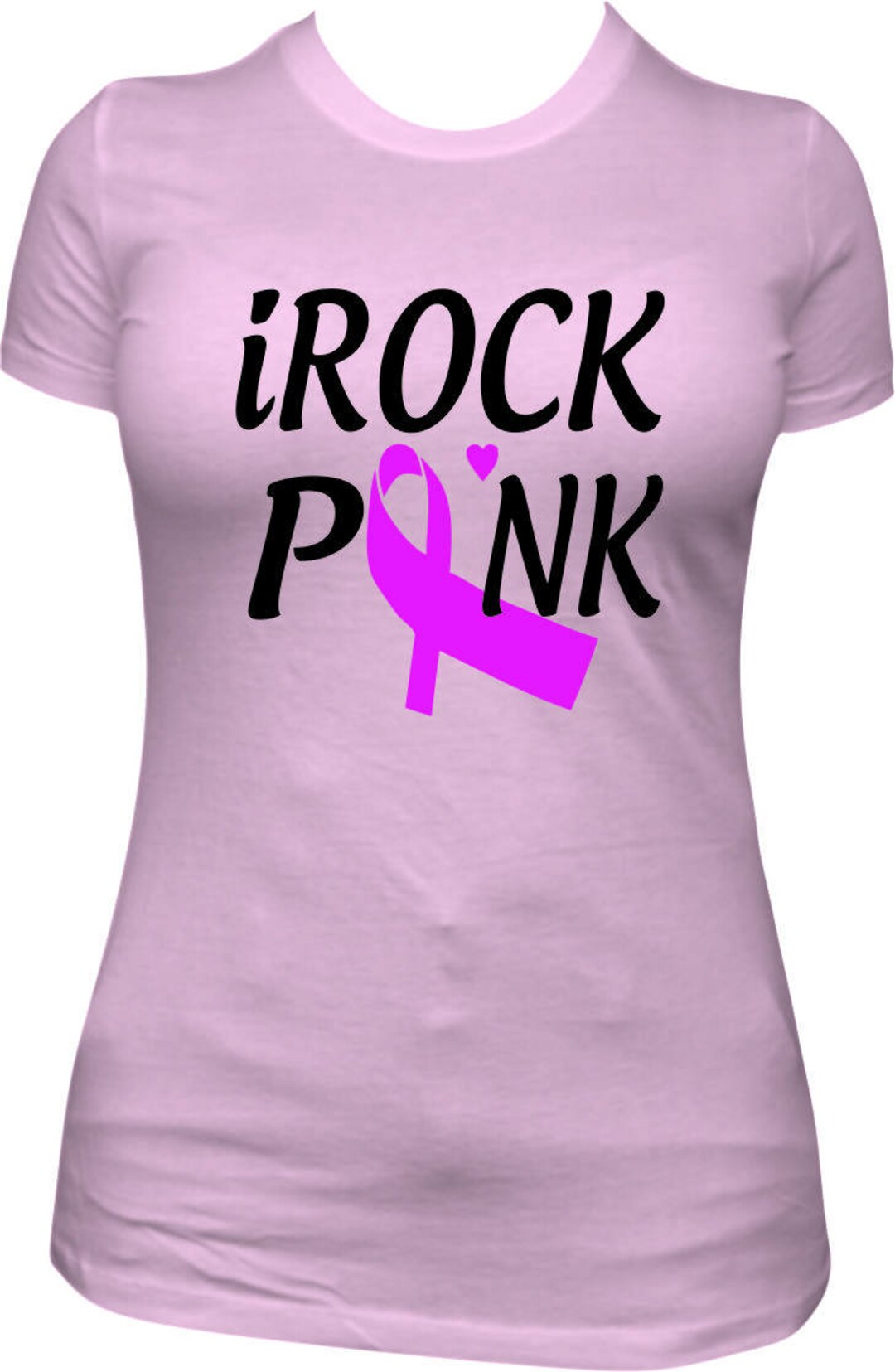 Irock Pink Breast Cancer Awareness Shirt - Etsy