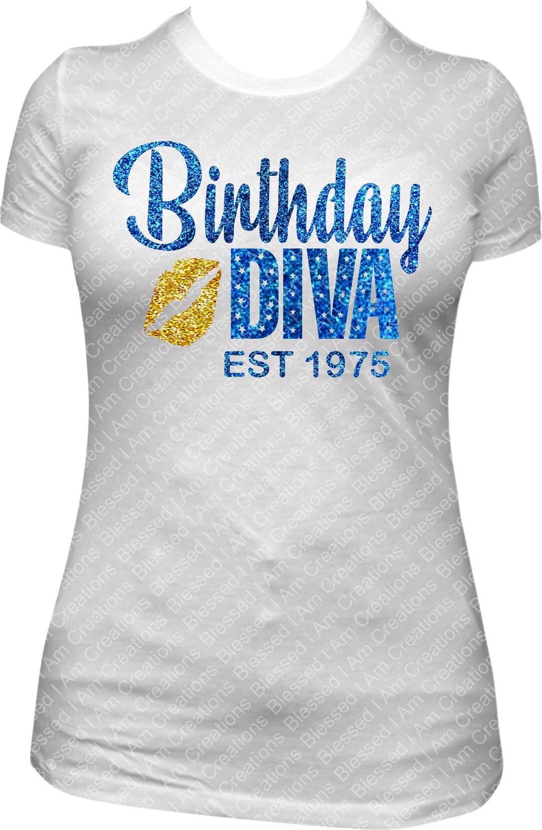 Birthday Diva Bling Shirt Birthday Shirt Women Birthday Diva Shier Etsy