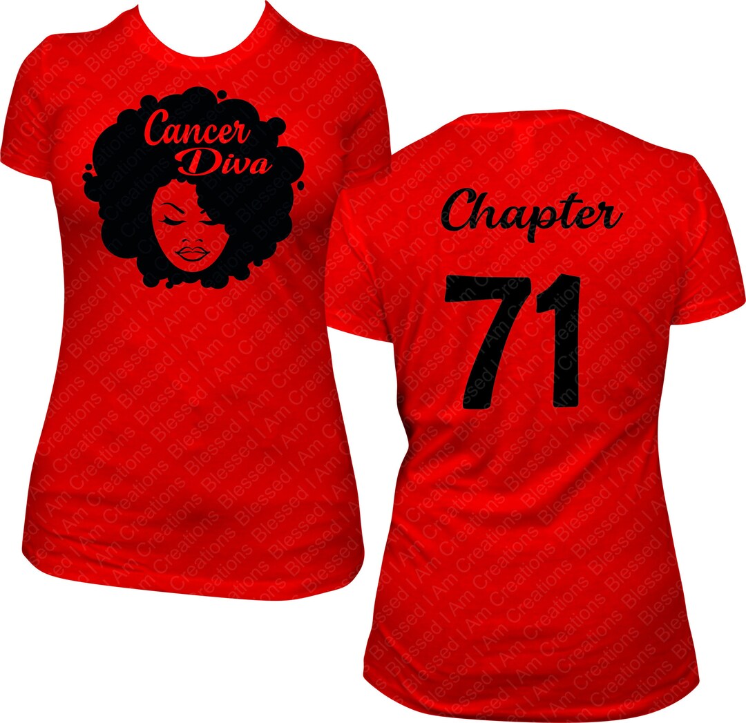 Cancer Diva Afro Girl Birthday Bling Shirt: Zodiac Horoscope - Etsy
