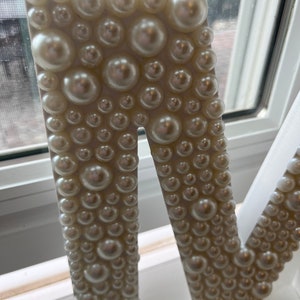 Customizable Pearl Embellished Letter - Etsy