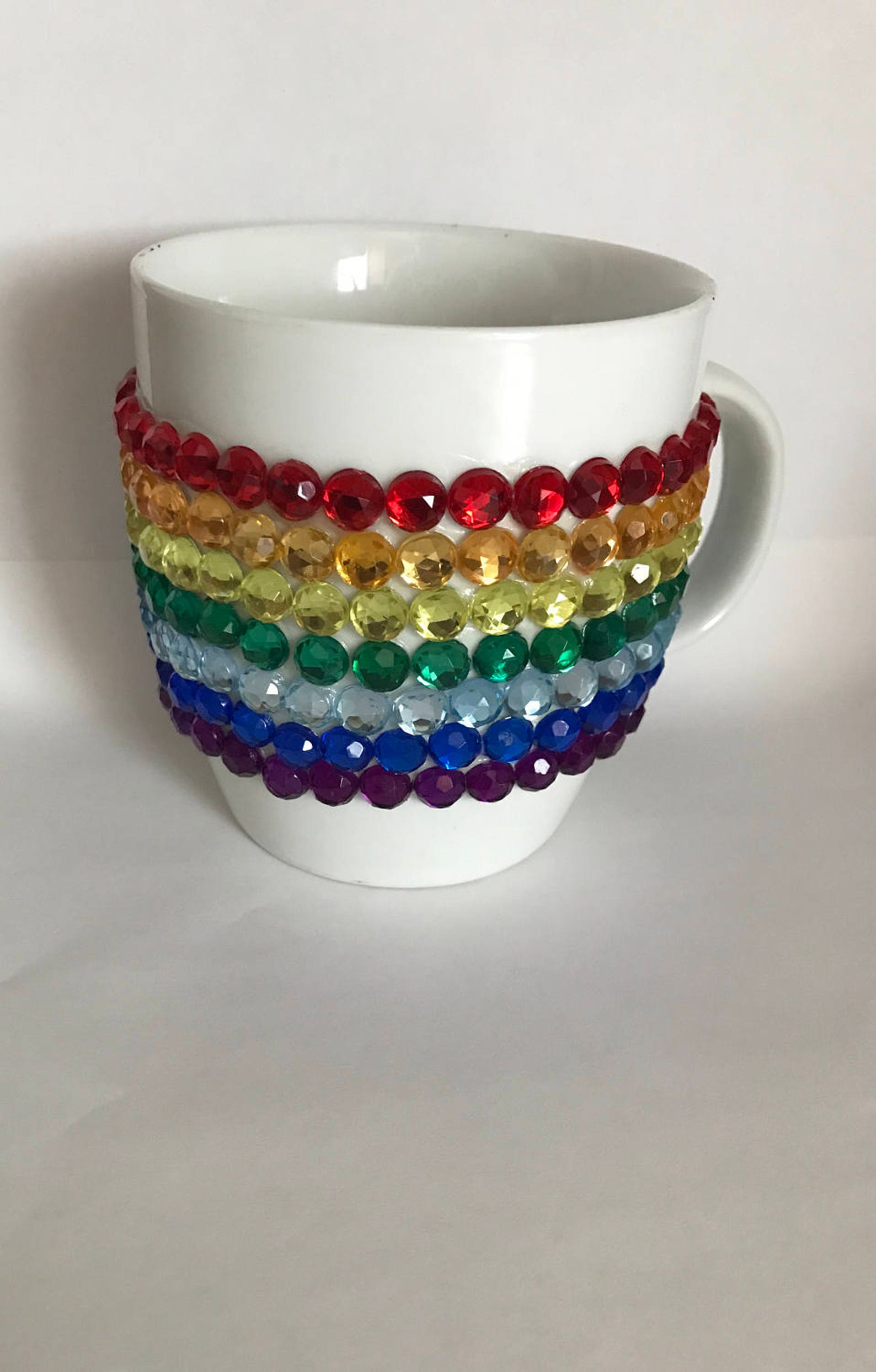 Customizable Rhinestone Coffee Mug - Etsy