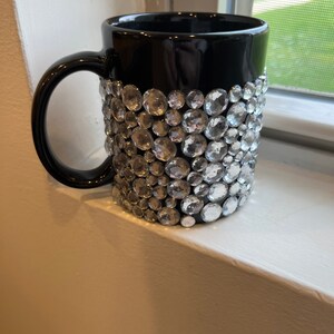 Customizable Rhinestone Coffee Mug - Etsy