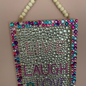 Rhinestone Inspirational Sign - Etsy