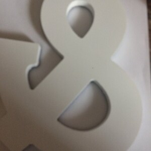 Customizable Rhinestone Wooden Ampersand - Etsy