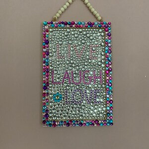 Rhinestone Inspirational Sign - Etsy