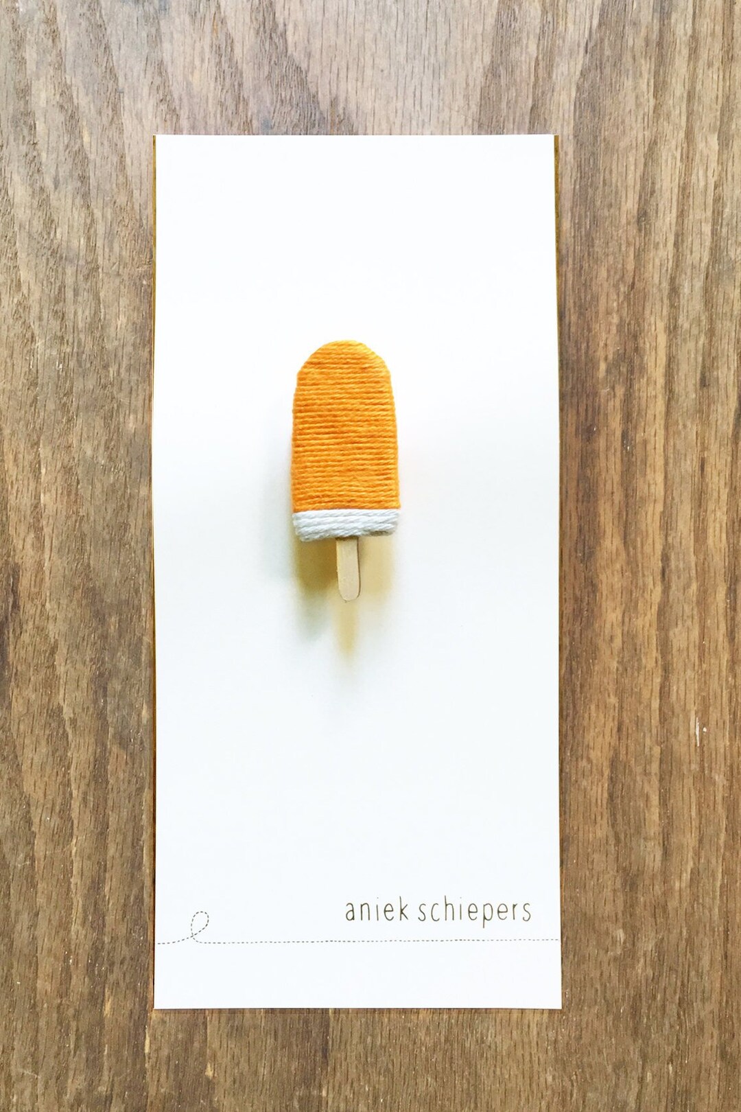 Split Popsicle Brooch - Etsy