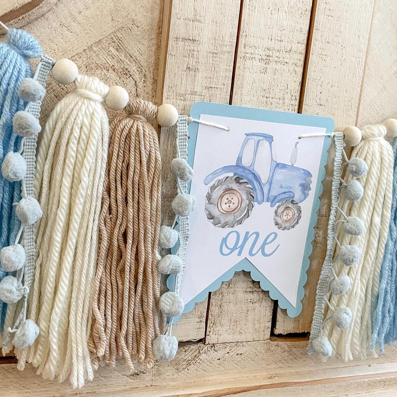 Tractor Banner - Etsy