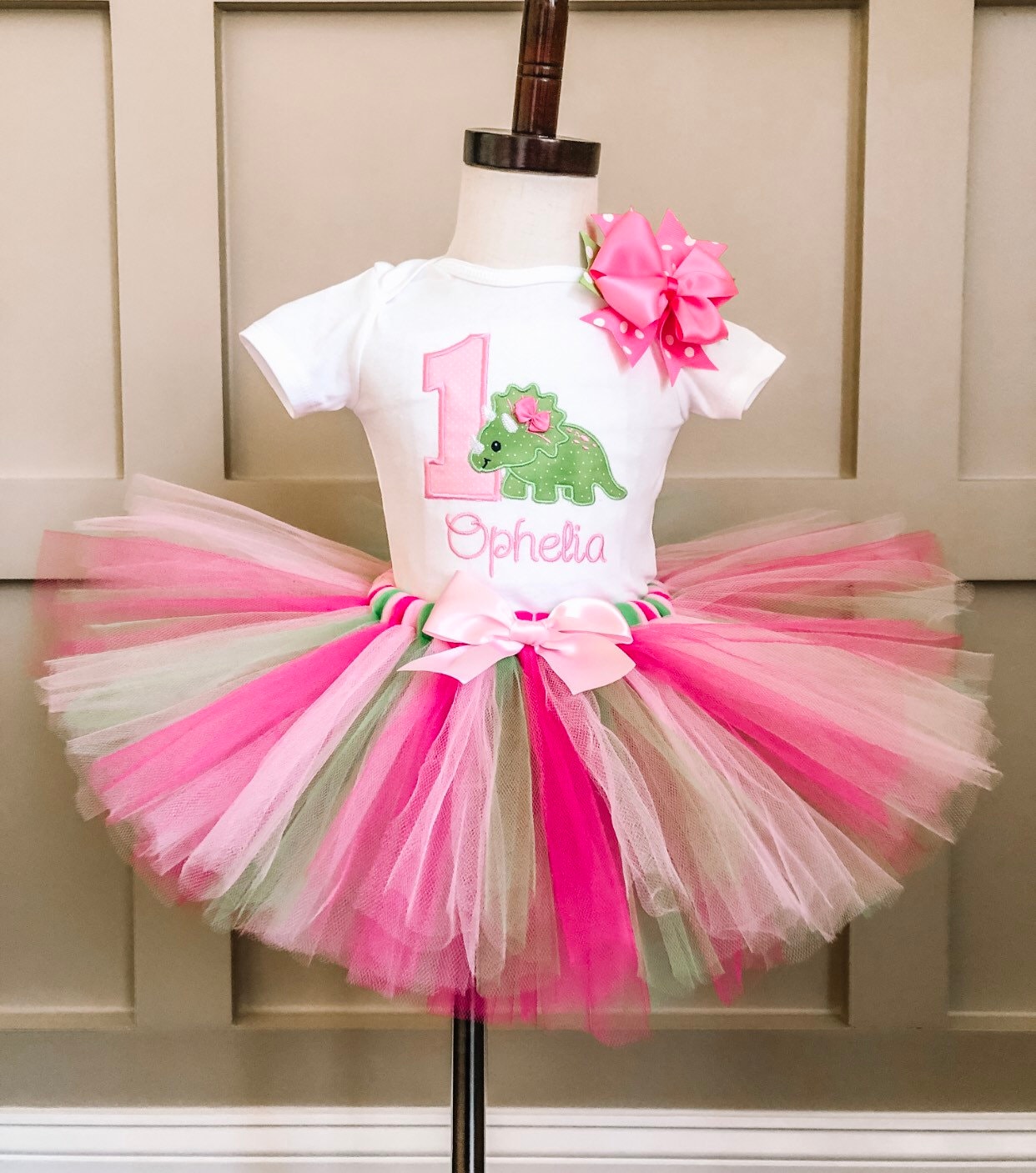 Kids' Costumes Dinosaur girl tutu set Dinosaur girl birthday Dinosaur ...