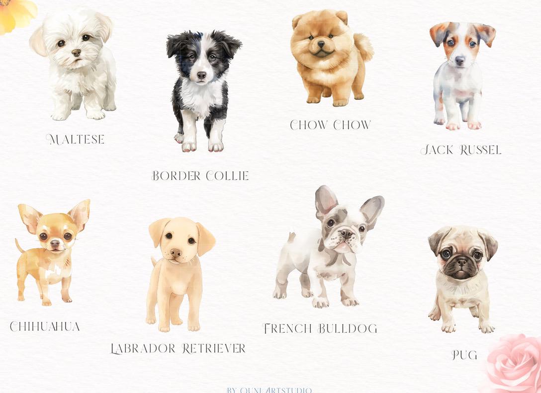 Preppy Puppy 1st Birthday High Chair Fabric Banner, High Chair Banner ...