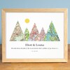 Life Story Map Art, Personalized Christmas Gift, Gift for Couple, Gift ...