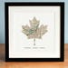 Canada Maple Leaf Map Map of Montreal Montreal Quebec Map - Etsy