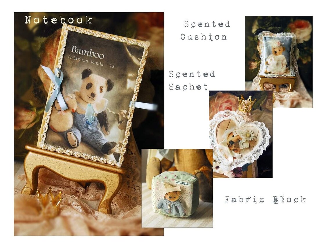Teddy Bear Note Book - Etsy
