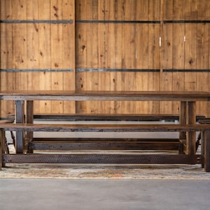 I Frame Farmhouse Table - Etsy