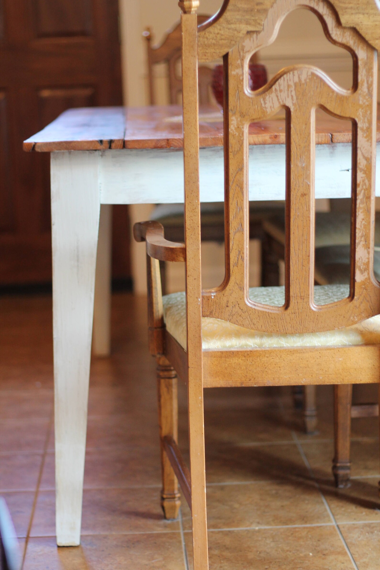 White Wash Farm House Table - Etsy