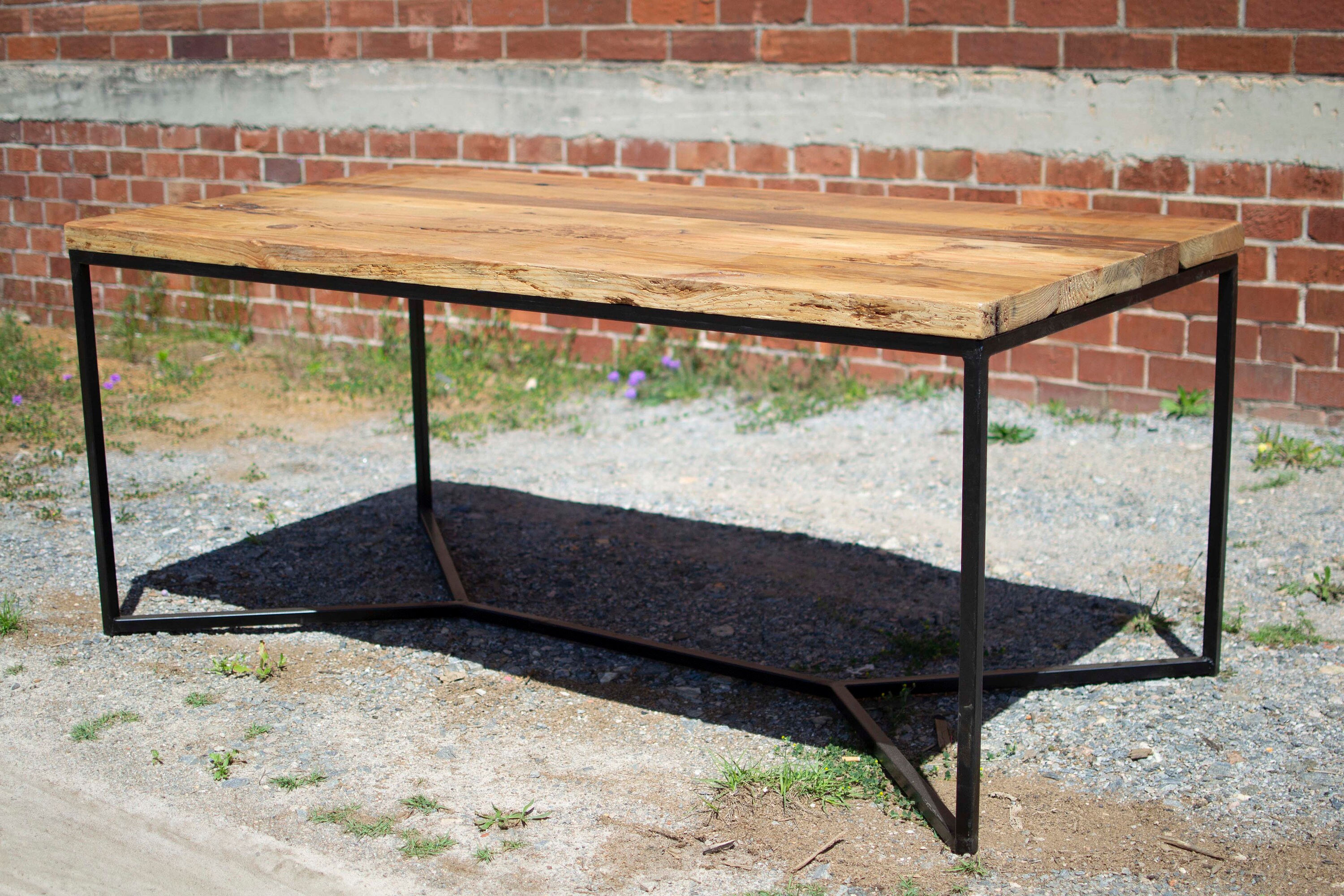 Reclaimed Modern Table | Etsy