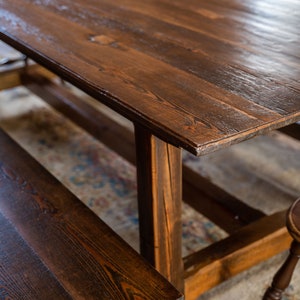 I Frame Farmhouse Table - Etsy