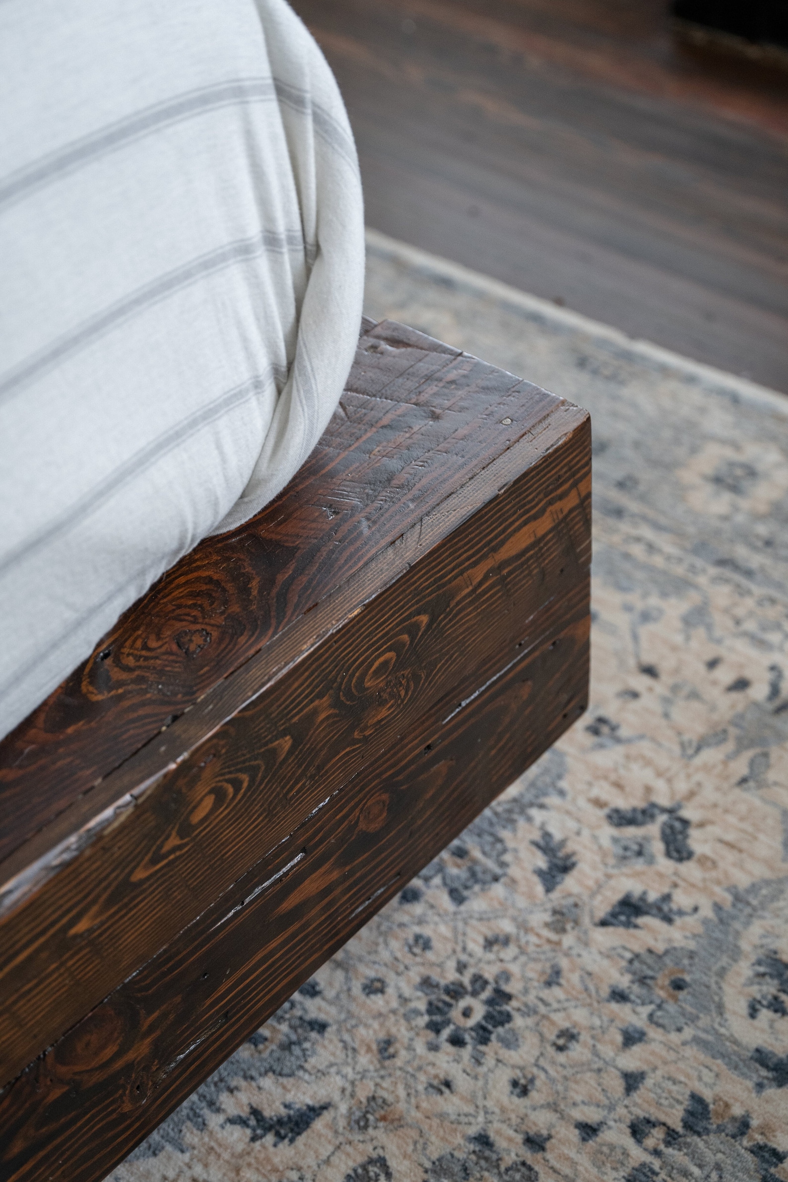 Rustic Box Bed Frame - Etsy