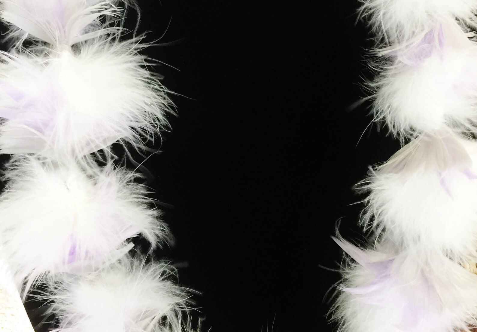 2 White Wedding Handmade Wedding Leis Depicting Lehua Flower Feather ...