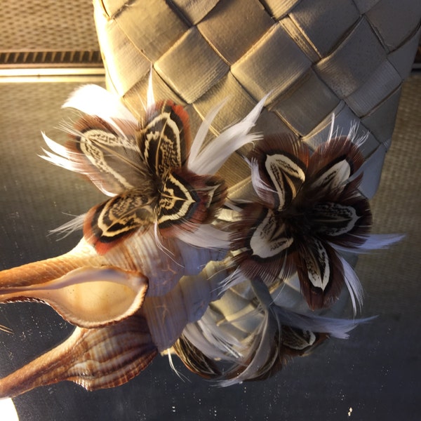 Feather Flower - Etsy