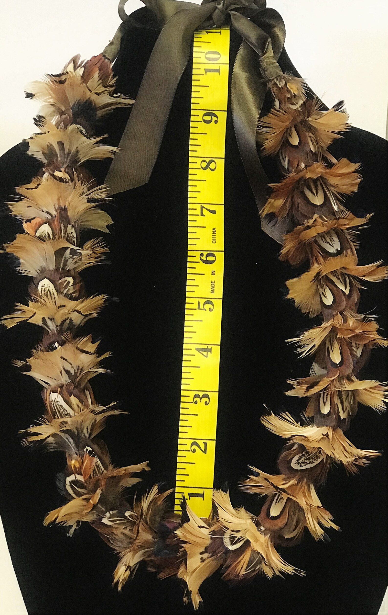 Pheasant Feather Lei, Lei Hulu Pheasant, Pheasant Feather Hatband ...