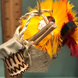 Mini Hula Bag Hawaiian Ornament, Mele Kalikimaka Hula Bag Ornaments ...