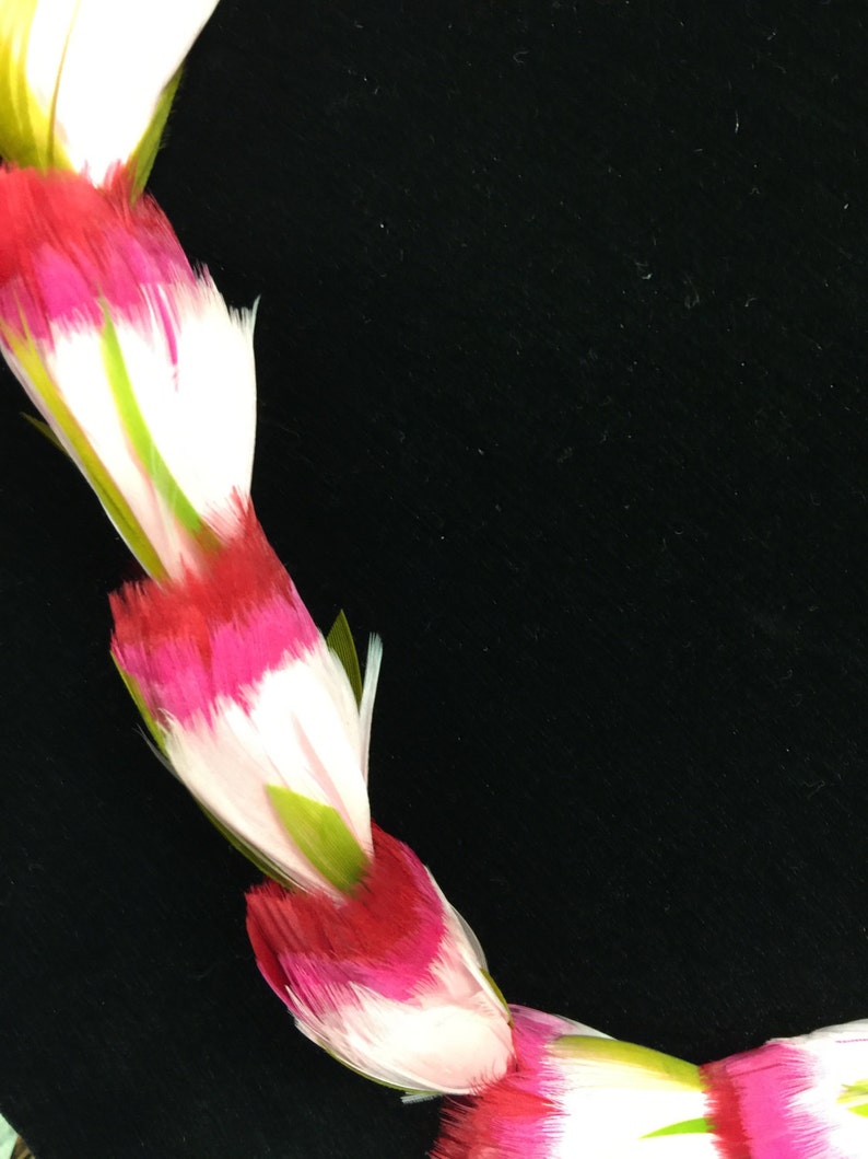 DIY Maui Lokelani Rose Feather Lei Kit Wide Variety of Colors the ...