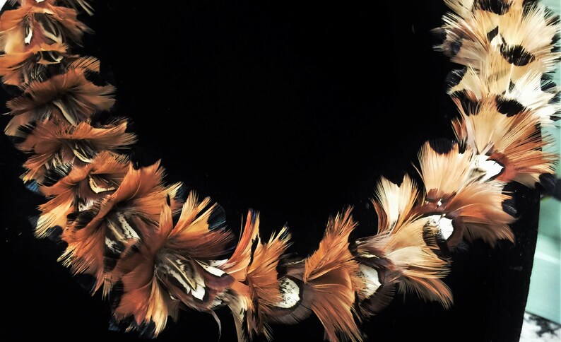 Pheasant Feather Lei, Lei Hulu Pheasant, Pheasant Feather Hatband ...