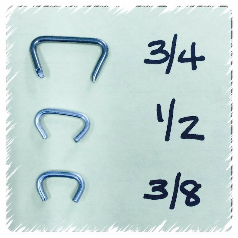 50 3/8 & 50 1/2 Galvanized HOG RINGS Sausage - Etsy