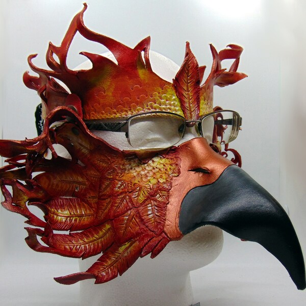 Phoenix Mask - Etsy